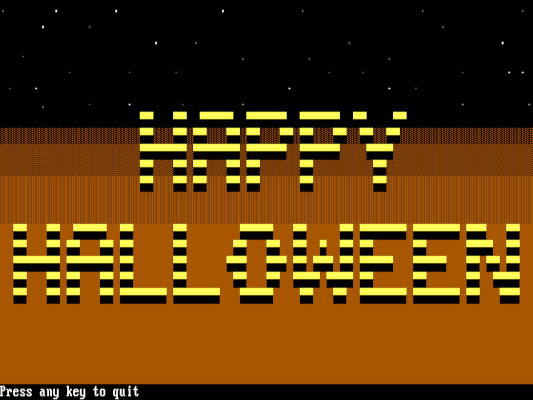 11 Ascii Art Halloween FrankHayley